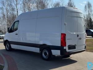 White Mercedes-Benz Sprinter 2021 in Marupe, with an engine capacity of 2.20 L and mileage of 234 thousand km for 17990 €, photo 3 on AUTOMOTO.COM.LV