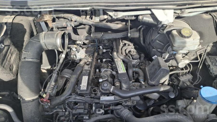 White Mercedes-Benz Sprinter 2021 in Riga, with an engine capacity of 2.20 L and mileage of 870 thousand km for 6000 €, photo 7 on AUTOMOTO.COM.LV