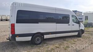 White Mercedes-Benz Sprinter 2021 in Riga, with an engine capacity of 2.20 L and mileage of 870 thousand km for 6000 €, photo 11 on AUTOMOTO.COM.LV