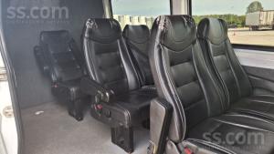 White Mercedes-Benz Sprinter 2021 in Riga, with an engine capacity of 2.20 L and mileage of 870 thousand km for 6000 €, photo 12 on AUTOMOTO.COM.LV