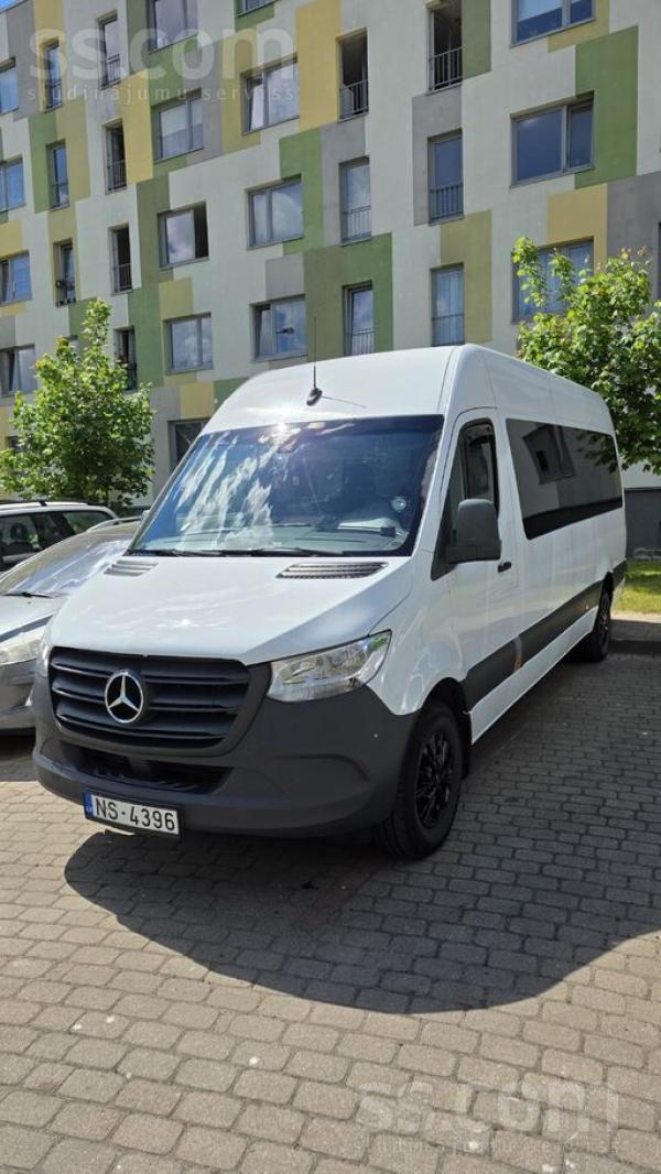Balts Mercedes-Benz Sprinter 2021 Rīga, ar dzinēja tilpumu 2.20 L un nobraukumu 0 tūkst. km par 18000 €, foto 1 vietnē AUTOMOTO.COM.LV