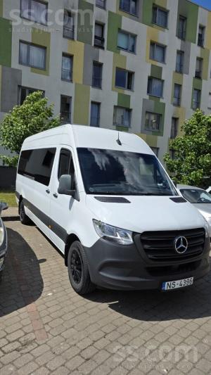 Balts Mercedes-Benz Sprinter 2021 Rīga, ar dzinēja tilpumu 2.20 L un nobraukumu 0 tūkst. km par 18000 €, foto 3 vietnē AUTOMOTO.COM.LV