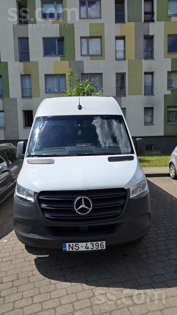 Balts Mercedes-Benz Sprinter 2021 Rīga, ar dzinēja tilpumu 2.20 L un nobraukumu 0 tūkst. km par 18000 €, foto 3 vietnē AUTOMOTO.COM.LV