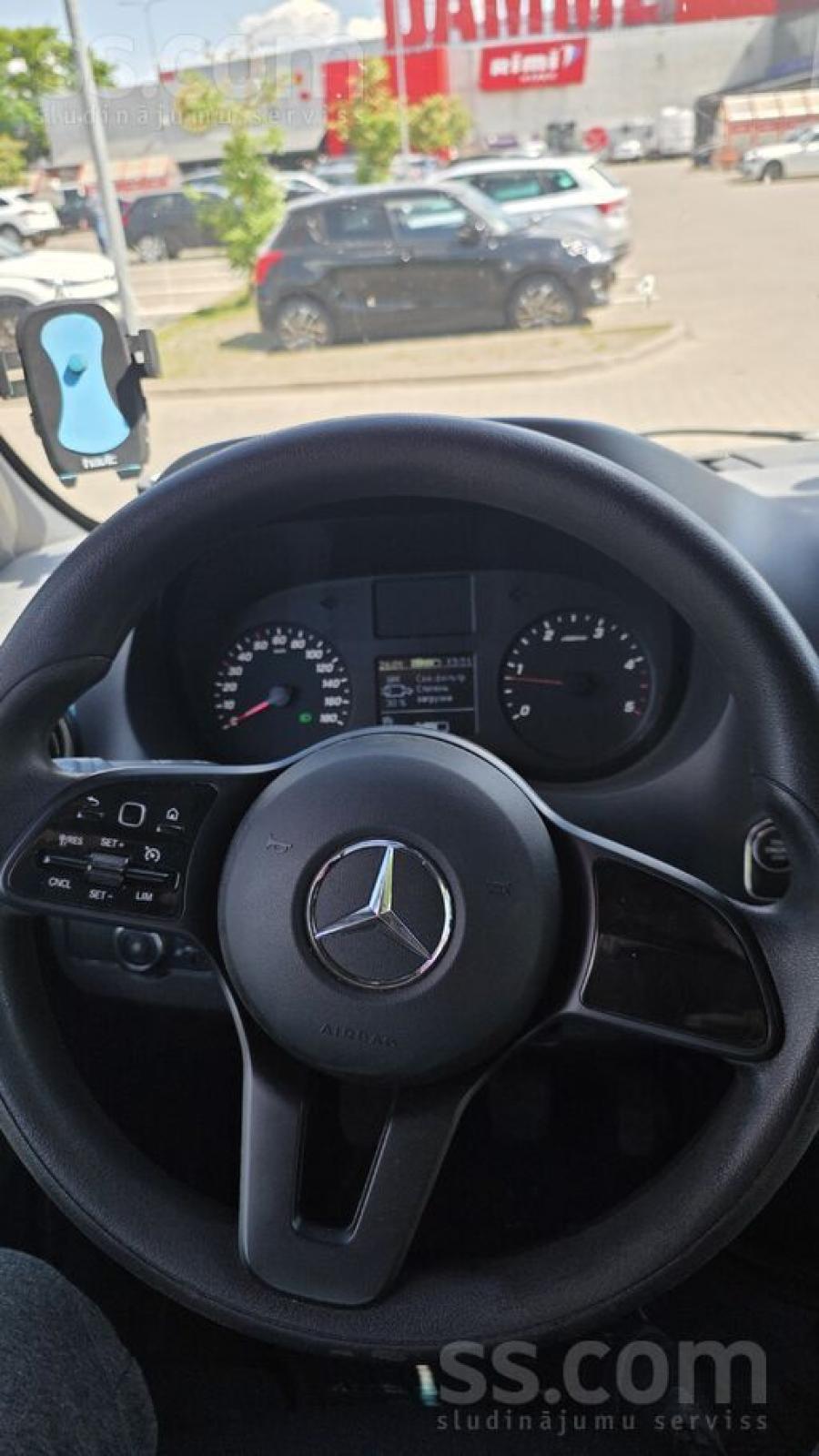 Balts Mercedes-Benz Sprinter 2021 Rīga, ar dzinēja tilpumu 2.20 L un nobraukumu 0 tūkst. km par 18000 €, foto 23 vietnē AUTOMOTO.COM.LV