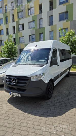 Balts Mercedes-Benz Sprinter 2021 Rīga, ar dzinēja tilpumu 2.20 L un nobraukumu 0 tūkst. km par 18000 €, foto  vietnē AUTOMOTO.COM.LV