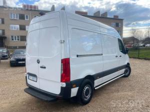 White Mercedes-Benz Sprinter 2021 in Kuldiga, with an engine capacity of 2.20 L and mileage of 78 thousand km for 16190 €, photo 5 on AUTOMOTO.COM.LV
