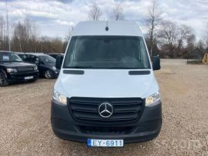 White Mercedes-Benz Sprinter 2021 in Kuldiga, with an engine capacity of 2.20 L and mileage of 78 thousand km for 16190 €, photo 8 on AUTOMOTO.COM.LV