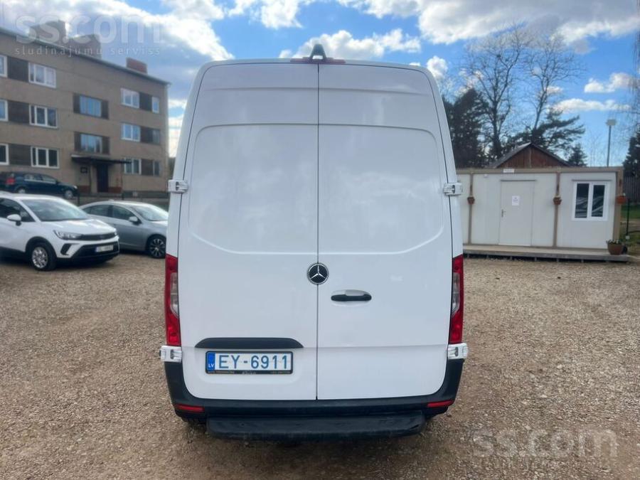 White Mercedes-Benz Sprinter 2021 in Kuldiga, with an engine capacity of 2.20 L and mileage of 78 thousand km for 16190 €, photo 9 on AUTOMOTO.COM.LV