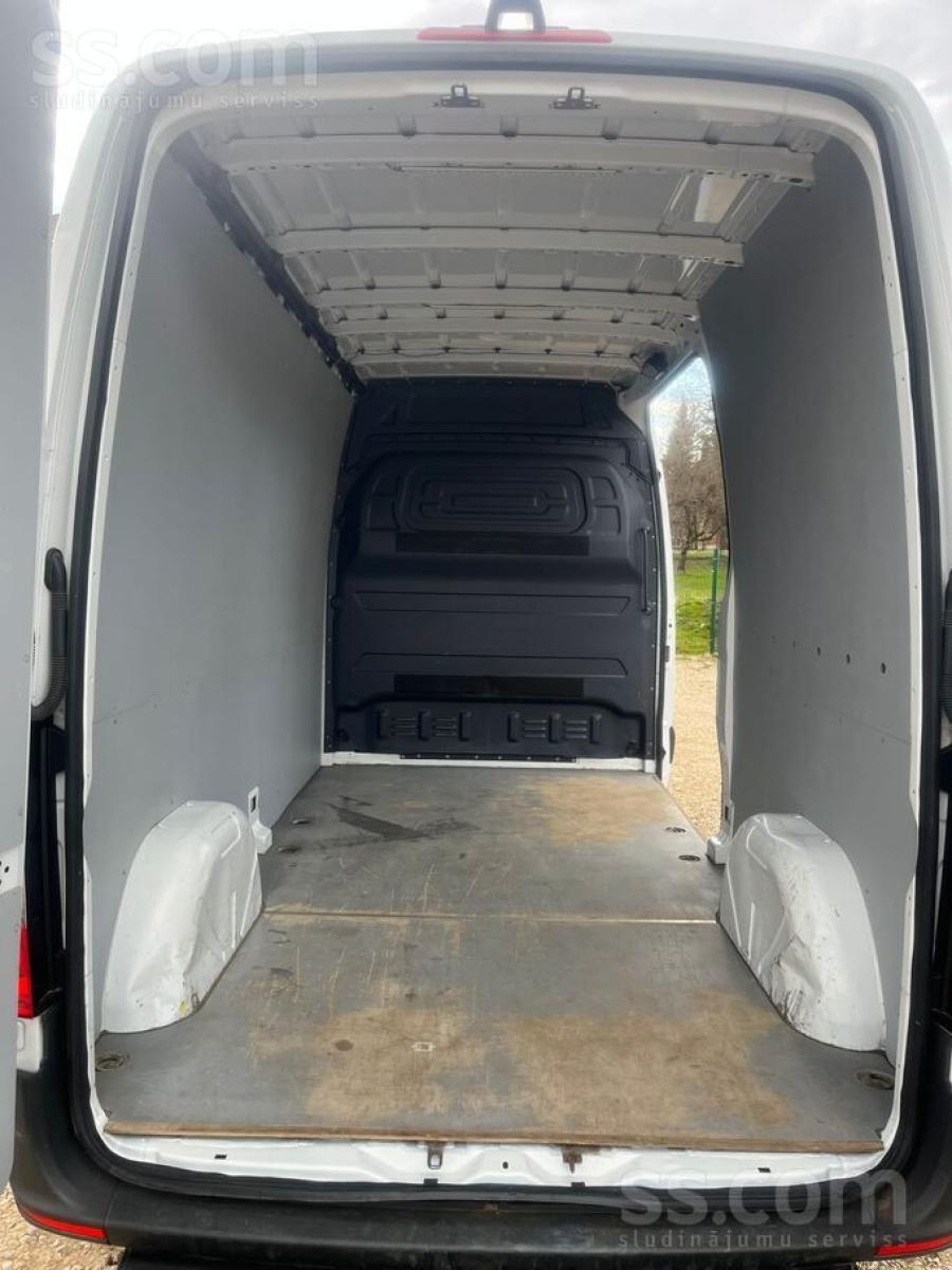 White Mercedes-Benz Sprinter 2021 in Kuldiga, with an engine capacity of 2.20 L and mileage of 78 thousand km for 16190 €, photo 10 on AUTOMOTO.COM.LV
