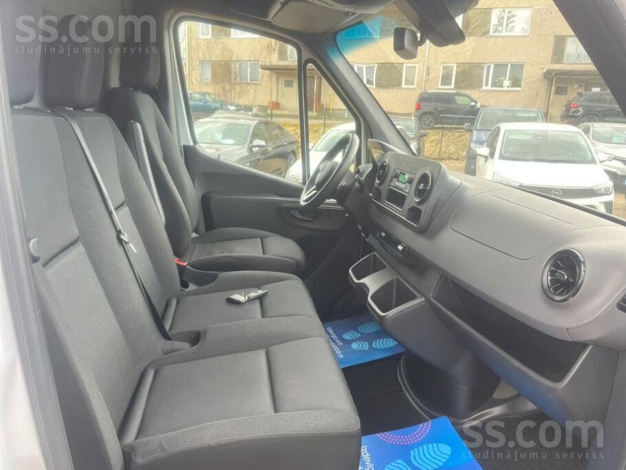 White Mercedes-Benz Sprinter 2021 in Kuldiga, with an engine capacity of 2.20 L and mileage of 78 thousand km for 16190 €, photo 15 on AUTOMOTO.COM.LV