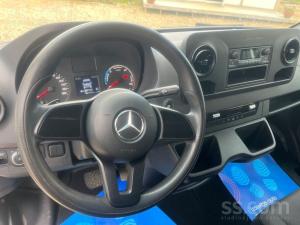 White Mercedes-Benz Sprinter 2021 in Kuldiga, with an engine capacity of 2.20 L and mileage of 78 thousand km for 16190 €, photo 16 on AUTOMOTO.COM.LV