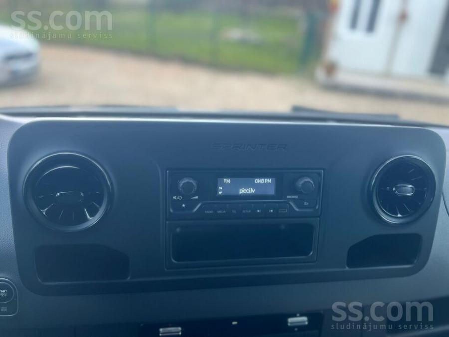White Mercedes-Benz Sprinter 2021 in Kuldiga, with an engine capacity of 2.20 L and mileage of 78 thousand km for 16190 €, photo 18 on AUTOMOTO.COM.LV