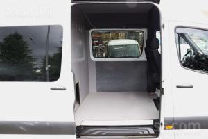 White Mercedes-Benz Sprinter 2021 in Riga, with an engine capacity of 2.20 L and mileage of 145 thousand km for 21500 €, photo 7 on AUTOMOTO.COM.LV