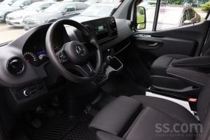 White Mercedes-Benz Sprinter 2021 in Riga, with an engine capacity of 2.20 L and mileage of 145 thousand km for 21500 €, photo 9 on AUTOMOTO.COM.LV