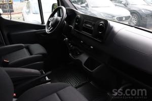 White Mercedes-Benz Sprinter 2021 in Riga, with an engine capacity of 2.20 L and mileage of 145 thousand km for 21500 €, photo 20 on AUTOMOTO.COM.LV