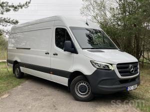 White Mercedes-Benz Sprinter 2022 in Riga, with an engine capacity of 2.00 L and mileage of 31 thousand km for 41950 €, photo 3 on AUTOMOTO.COM.LV