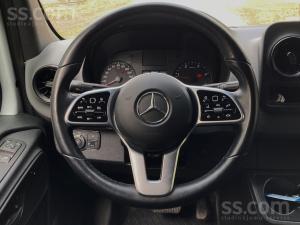 White Mercedes-Benz Sprinter 2022 in Riga, with an engine capacity of 2.00 L and mileage of 31 thousand km for 41950 €, photo 20 on AUTOMOTO.COM.LV