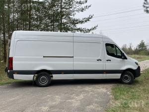 White Mercedes-Benz Sprinter 2022 in Riga, with an engine capacity of 2.00 L and mileage of 31 thousand km for 41950 €, photo 25 on AUTOMOTO.COM.LV