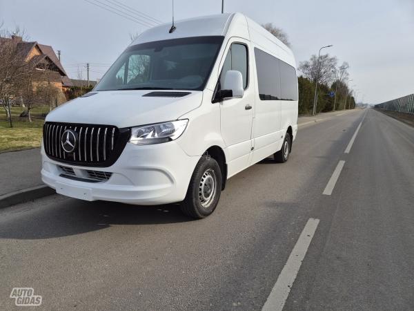White Mercedes-Benz Sprinter 2022 in Kaunas, with an engine capacity of 2.00 L and mileage of 263 thousand km for 22900 €, photo 1 on AUTOMOTO.COM.LV