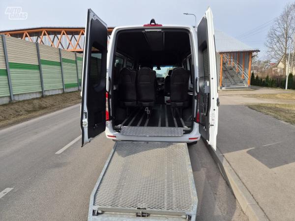 White Mercedes-Benz Sprinter 2022 in Kaunas, with an engine capacity of 2.00 L and mileage of 263 thousand km for 22900 €, photo 9 on AUTOMOTO.COM.LV