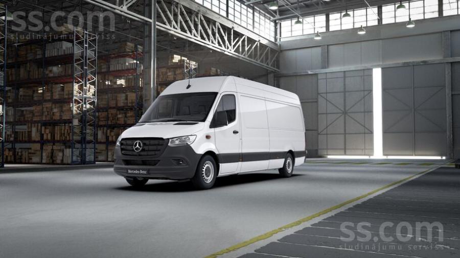 Balts Mercedes-Benz Sprinter 2022 Rīga, ar dzinēja tilpumu 2.00 L un nobraukumu 90 tūkst. km par 35900 €, foto 1 vietnē AUTOMOTO.COM.LV