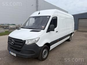 White Mercedes-Benz Sprinter 2022 in Riga, with an engine capacity of 2.00 L and mileage of 366 thousand km for 15700 €, photo  on AUTOMOTO.COM.LV