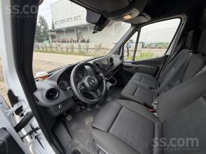 White Mercedes-Benz Sprinter 2022 in Riga, with an engine capacity of 2.00 L and mileage of 366 thousand km for 15700 €, photo 10 on AUTOMOTO.COM.LV