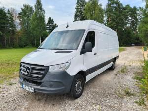 Balts Mercedes-Benz Sprinter 2022 Rīga, ar dzinēja tilpumu 2.00 L un nobraukumu 158 tūkst. km par 23000 €, foto  vietnē AUTOMOTO.COM.LV