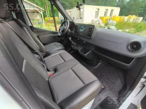 White Mercedes-Benz Sprinter 2022 in Riga, with an engine capacity of 2.00 L and mileage of 158 thousand km for 23000 €, photo 7 on AUTOMOTO.COM.LV