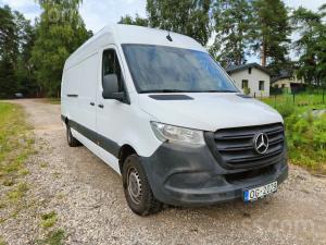 White Mercedes-Benz Sprinter 2022 in Riga, with an engine capacity of 2.00 L and mileage of 158 thousand km for 23000 €, photo 8 on AUTOMOTO.COM.LV