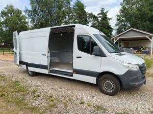 White Mercedes-Benz Sprinter 2022 in Riga, with an engine capacity of 2.00 L and mileage of 158 thousand km for 23000 €, photo 16 on AUTOMOTO.COM.LV