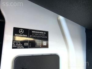 Balts Mercedes-Benz Sprinter 2023 Rīga, ar dzinēja tilpumu 2.00 L un nobraukumu 43 tūkst. km par 27900 €, foto 16 vietnē AUTOMOTO.COM.LV
