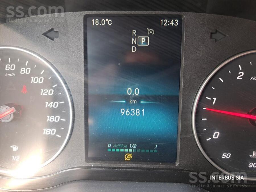 White Mercedes-Benz Sprinter 2024 in Riga, with an engine capacity of 2.00 L and mileage of 0 thousand km for 42955 €, photo 16 on AUTOMOTO.COM.LV