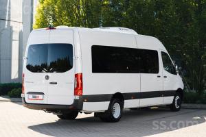 White Mercedes-Benz Sprinter 2024 in Riga, with an engine capacity of 2.00 L and mileage of 60 thousand km for 79900 €, photo 7 on AUTOMOTO.COM.LV