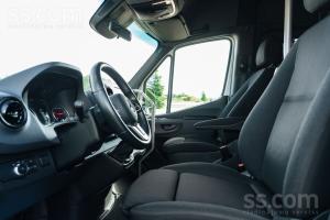 White Mercedes-Benz Sprinter 2024 in Riga, with an engine capacity of 2.00 L and mileage of 60 thousand km for 79900 €, photo 10 on AUTOMOTO.COM.LV
