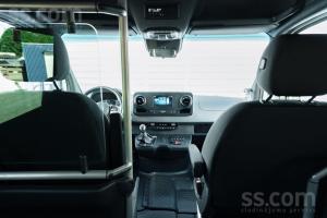 White Mercedes-Benz Sprinter 2024 in Riga, with an engine capacity of 2.00 L and mileage of 60 thousand km for 79900 €, photo 17 on AUTOMOTO.COM.LV