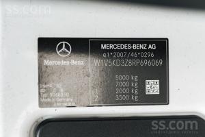 White Mercedes-Benz Sprinter 2024 in Riga, with an engine capacity of 2.00 L and mileage of 60 thousand km for 79900 €, photo 32 on AUTOMOTO.COM.LV