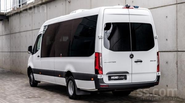 Balts Mercedes-Benz Sprinter 2025 Rīga, ar dzinēja tilpumu 2.00 L un nobraukumu 400 tūkst. km par 114900 €, foto 2 vietnē AUTOMOTO.COM.LV