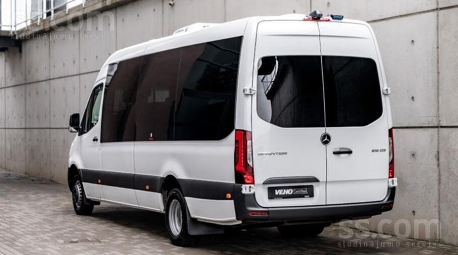 Balts Mercedes-Benz Sprinter 2025 Rīga, ar dzinēja tilpumu 2.00 L un nobraukumu 400 tūkst. km par 114900 €, foto 3 vietnē AUTOMOTO.COM.LV