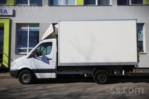 White Mercedes-Benz Sprinter 2008 in Riga, with an engine capacity of 2.20 L and mileage of 242 thousand km for 7995 €, photo 3 on AUTOMOTO.COM.LV
