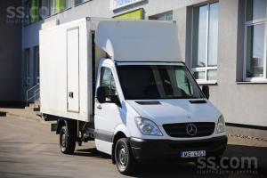 White Mercedes-Benz Sprinter 2008 in Riga, with an engine capacity of 2.20 L and mileage of 242 thousand km for 7995 €, photo 5 on AUTOMOTO.COM.LV