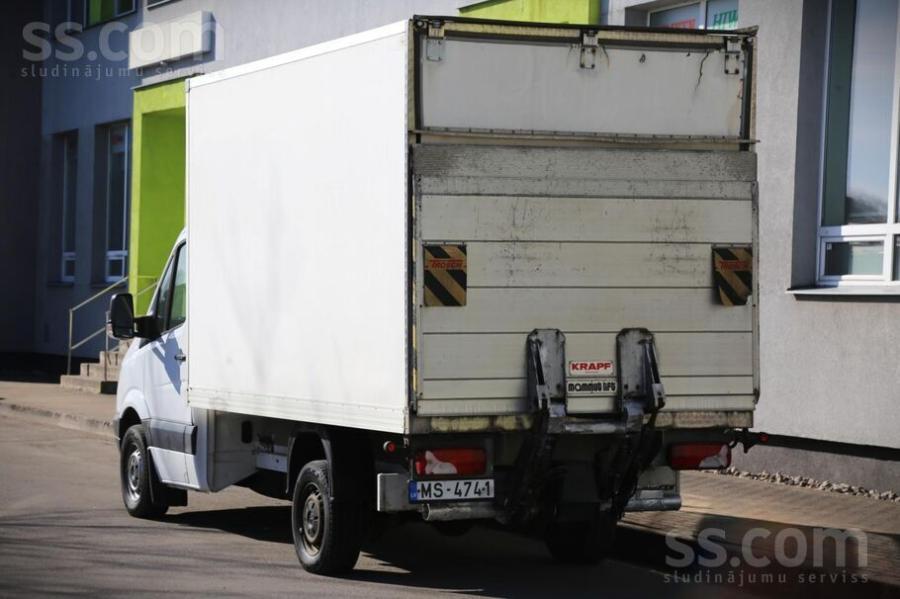 White Mercedes-Benz Sprinter 2008 in Riga, with an engine capacity of 2.20 L and mileage of 242 thousand km for 7995 €, photo 7 on AUTOMOTO.COM.LV