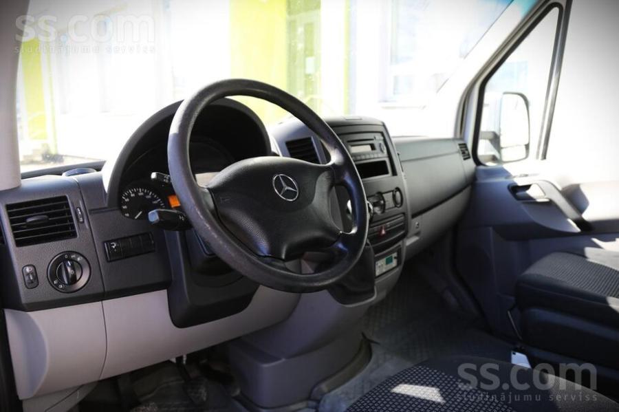 White Mercedes-Benz Sprinter 2008 in Riga, with an engine capacity of 2.20 L and mileage of 242 thousand km for 7995 €, photo 8 on AUTOMOTO.COM.LV