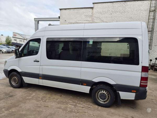 White Mercedes-Benz Sprinter 2008 in Kelme, with an engine capacity of 2.15 L and mileage of 608 thousand km for 5500 €, photo 7 on AUTOMOTO.COM.LV