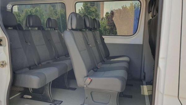 White Mercedes-Benz Sprinter 2012 in Vilnius, with an engine capacity of 2.14 L and mileage of 321 thousand km for 25000 €, photo 7 on AUTOMOTO.COM.LV