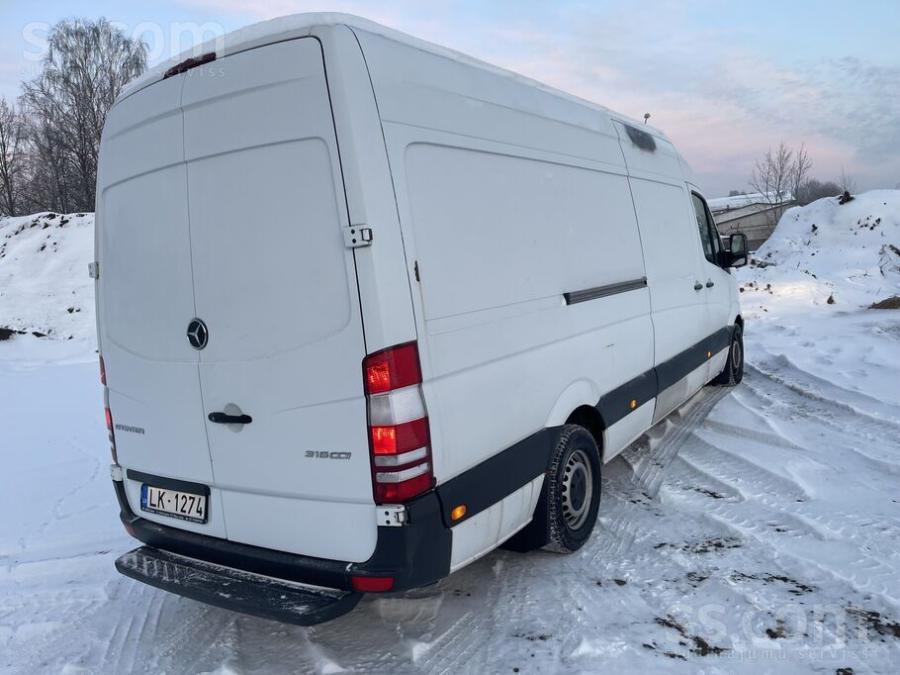 Balts Mercedes-Benz Sprinter 2014 Jūrmala, ar dzinēja tilpumu 2.10 L un nobraukumu 0 tūkst. km par 9900 €, foto 6 vietnē AUTOMOTO.COM.LV