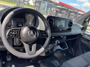 White Mercedes-Benz Sprinter 2023 in Kretinga, with an engine capacity of 1.95 L and mileage of 91 thousand km for 28500 €, photo 22 on AUTOMOTO.COM.LV