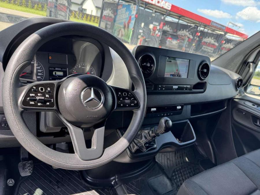 White Mercedes-Benz Sprinter 2023 in Kretinga, with an engine capacity of 1.95 L and mileage of 91 thousand km for 28500 €, photo 22 on AUTOMOTO.COM.LV