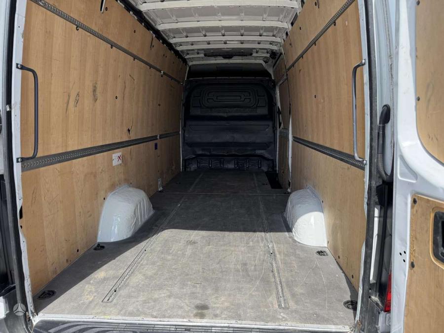 White Mercedes-Benz Sprinter 2023 in Kretinga, with an engine capacity of 1.95 L and mileage of 91 thousand km for 28500 €, photo 28 on AUTOMOTO.COM.LV