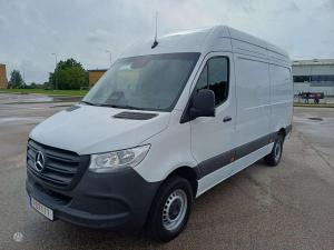 Balts Mercedes-Benz Sprinter 2025 Kauņa, ar dzinēja tilpumu 1.95 L un nobraukumu 5 tūkst. km par 34990 €, foto 1 vietnē AUTOMOTO.COM.LV